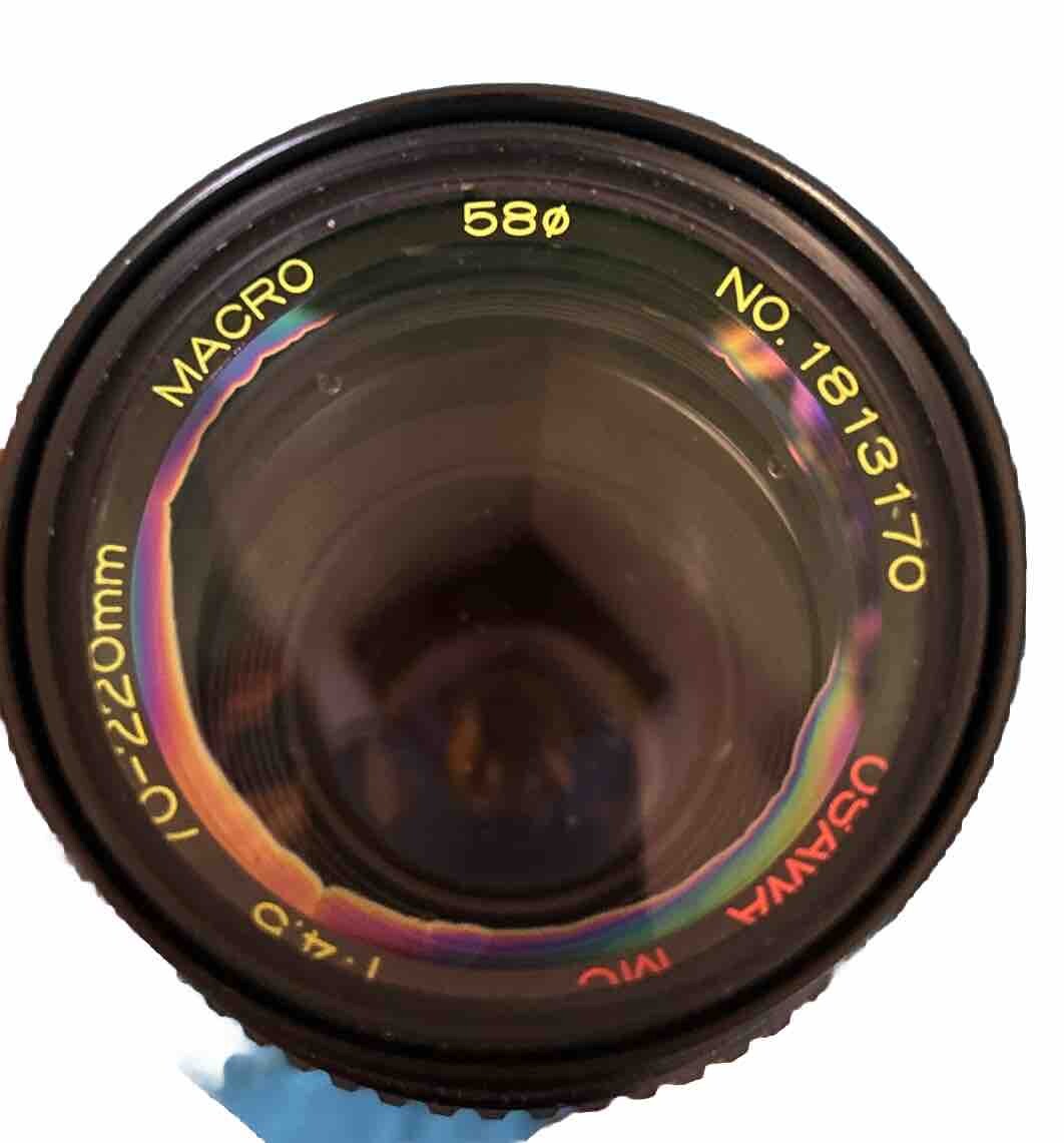 Osawa MC 1:4.5 70-220mm Macro 58 Lens No. 1813170 | eBay