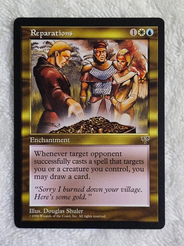 MTG Reparations - Mirage (MIR) 1996 Magic Gathering Card Rare Reserve ...