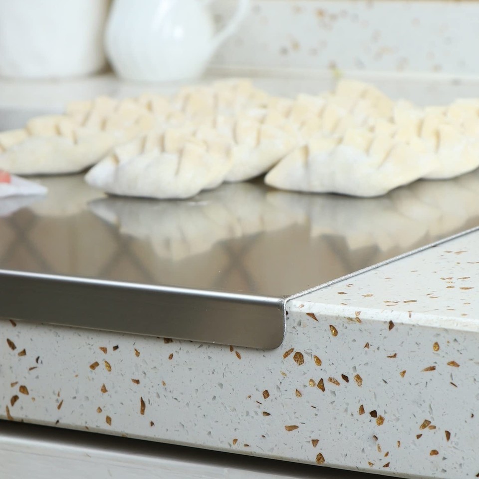 80x50cm Cutting Chop Board Edge Worktop Saver Counter Protector ...