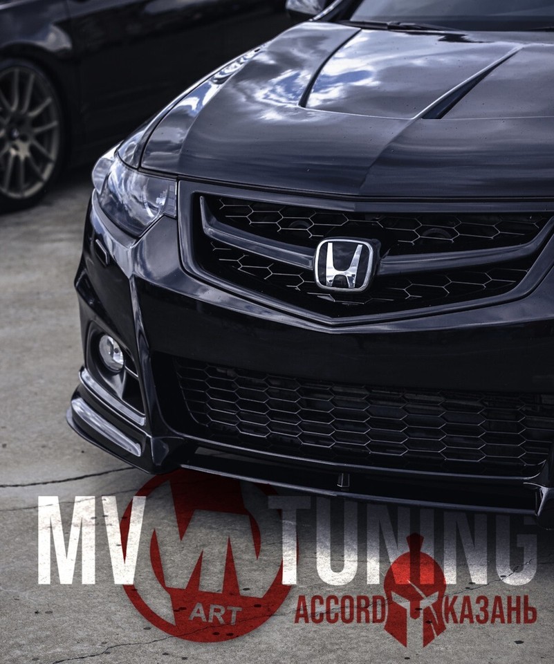 2008-2014 Acura TSX Front Bumper "Modulo Style" + Modulo Lip Kit CU/CW ...