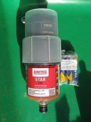Perma Star Vario Drive unit & 120 Lubrication Cartridge & Battery Set NEW | eBay Australia