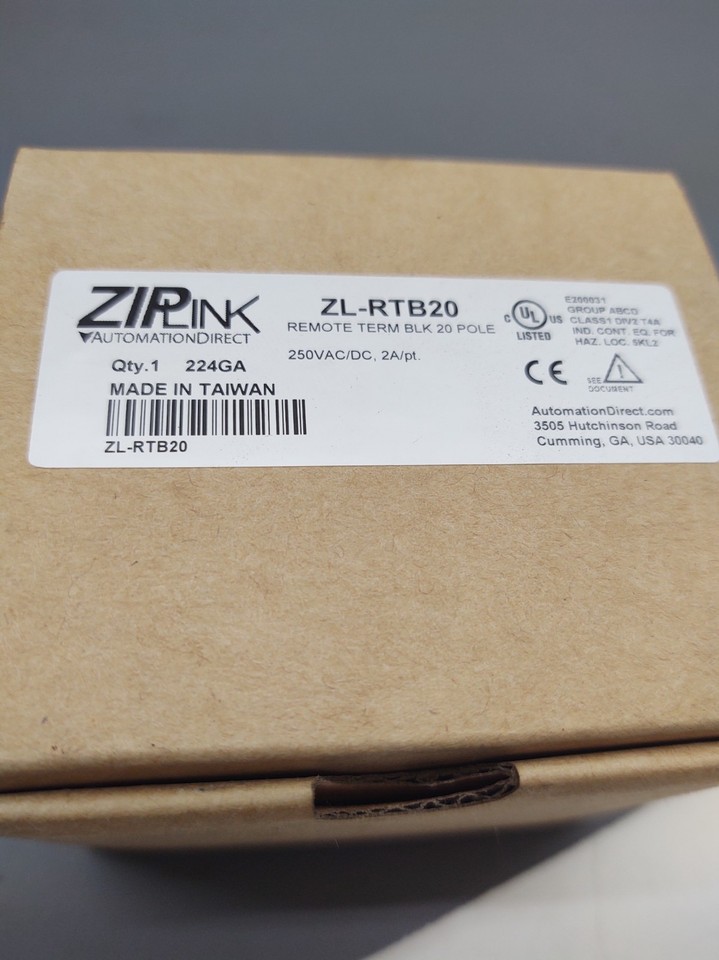 🔥(QTY 5) Automation Direct ZIP LINK ZL-RTB20 | eBay