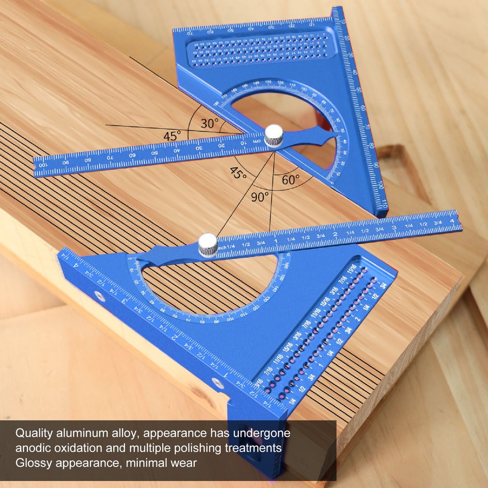 °Woodworking Semi Circular Pointer Angle Square Woodworking ...