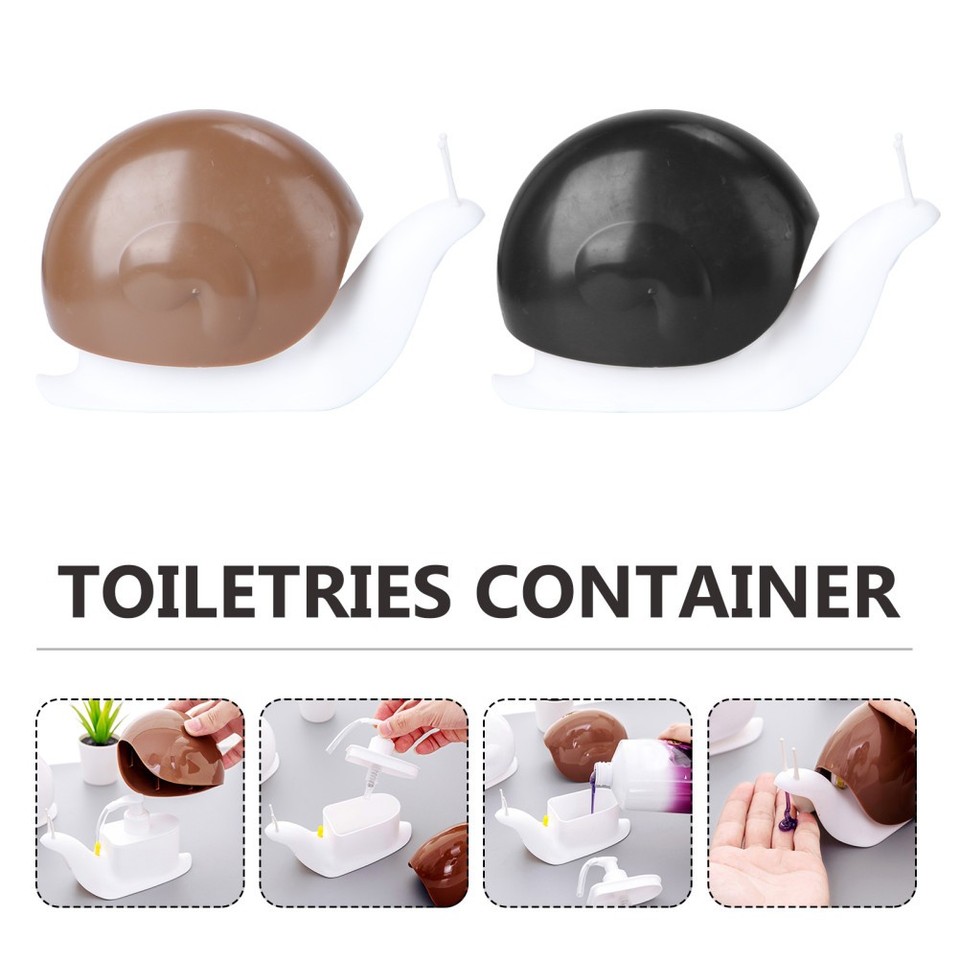 2 Pcs Plastic Bottles for Liquids Portable Hand Washing Dispensing ...