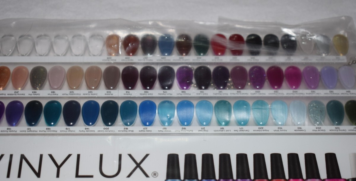 Vinylux Color Chart