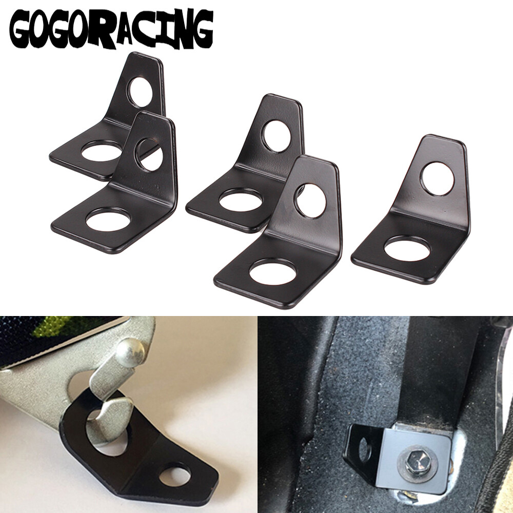 5 Pack 2 3 4 5 6 Point Racing Seat Belt Harness 90 Degree Angled L ...