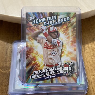 2024 Topps Baseball Home Run Challenge # HRC-2 Mike Trout | eBay