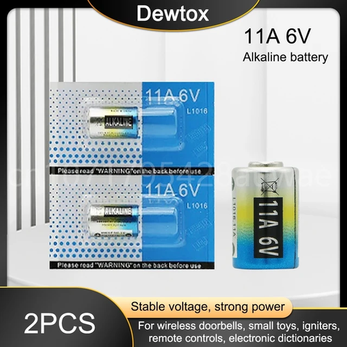 2 X 11A A11 MN11 GP11A L1016 6V GARAGE CAR KEY ALARM BATTERIES | eBay ...