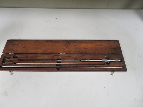 Starrett model 124C 8-32" Inside Micrometer/Mic Set w/ case - NG59 | eBay