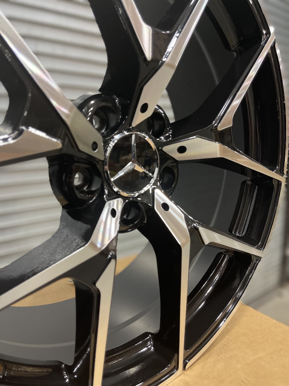 19" High Offset AMG STYLE WHEELS RIMS FIT BENZ 5x112 CLA 250 C300 ...