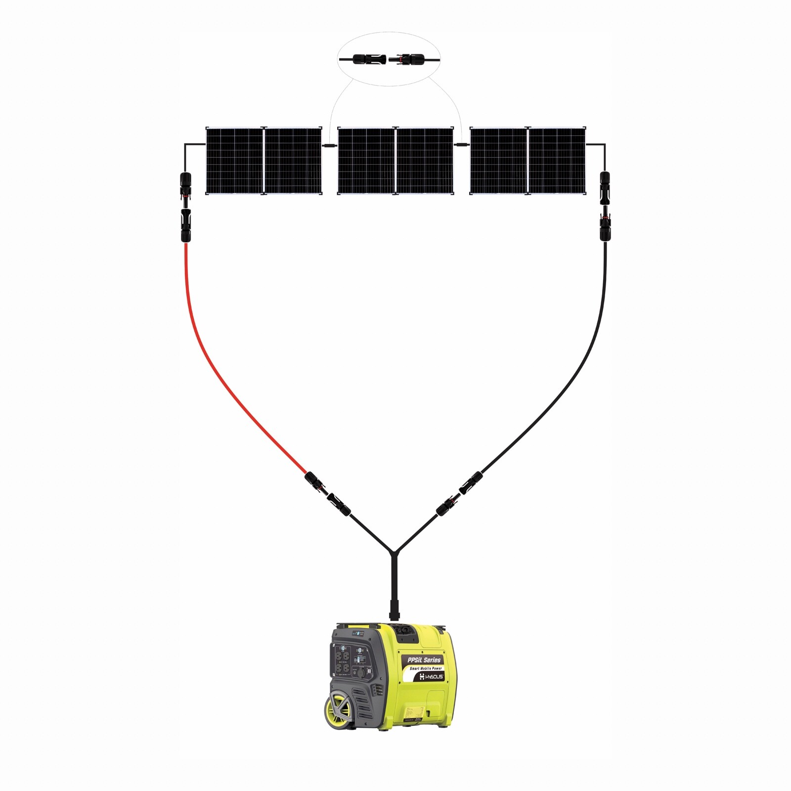 Portable Solar Generator 2KW Lithium Battery off grid mobile power ...