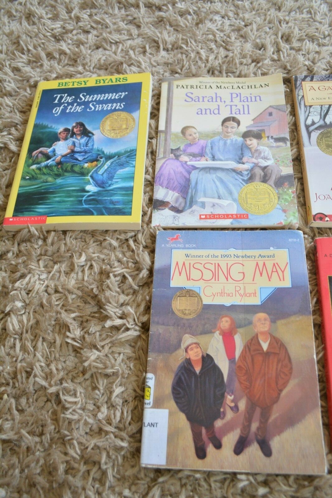 Lot of 6 Newberry Medal Winner Books from the 1970s-1990s with a Female ...