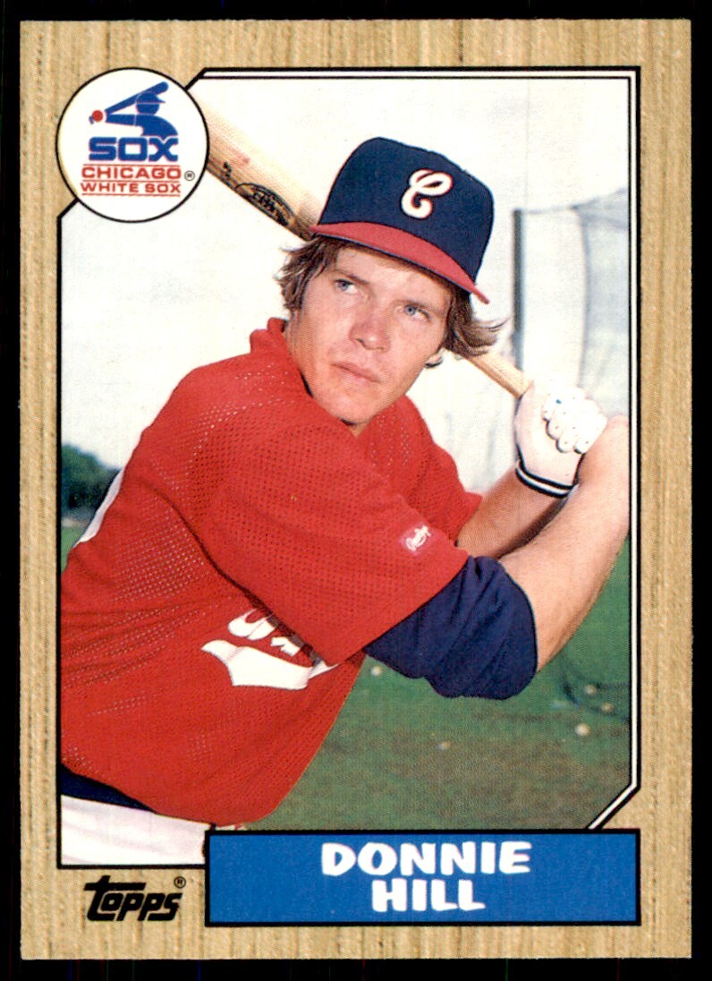 1987 Topps Traded. Donnie Hill Baseball Cards #47T | eBay