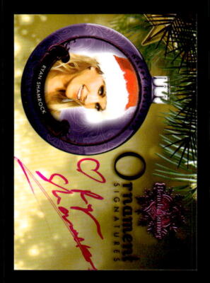 2015 Bench Warmer Holiday Past and Presents Ornament Autographs 88 Ryan ...