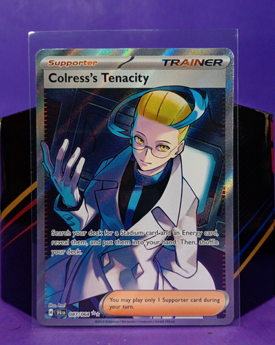 Pokemon TCG - Shrouded Fable - Colress's Tenacity 087/064 (Ultra Rare ...