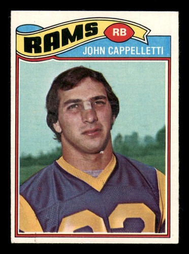 1977 Topps #108 John Cappelletti RC/Rookie Rams HOF VG-EX+ (4.5) c | eBay