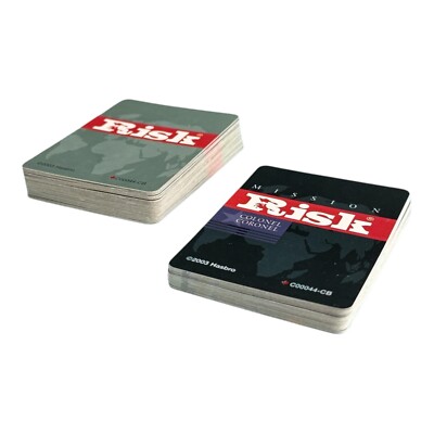 Risk Game 2003 Replacement Complete Deck of 72 Cards Mission and ...