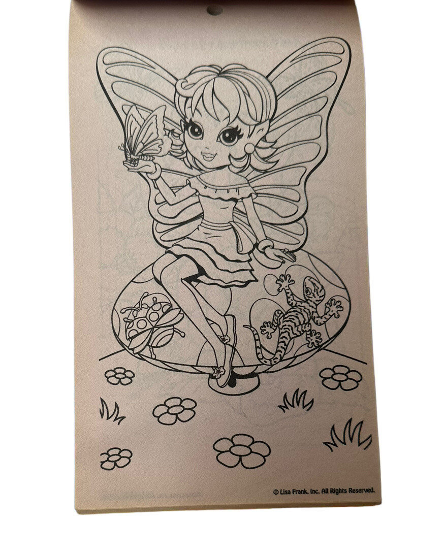 Lisa Frank Angel Coloring Pages