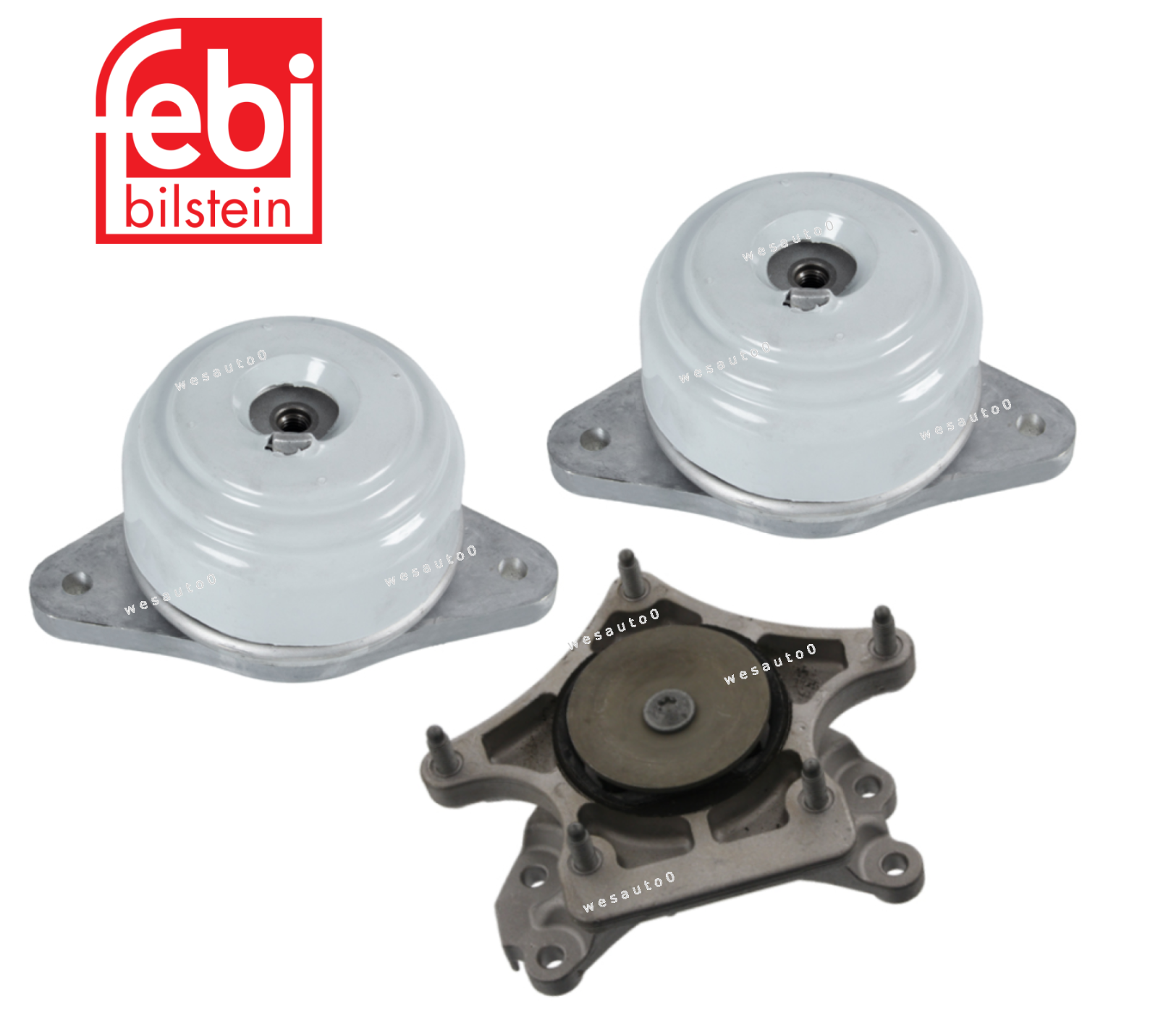 Engine Mount & Transmission Mount 3pc OES for Mercedes 4Matic C300 ...