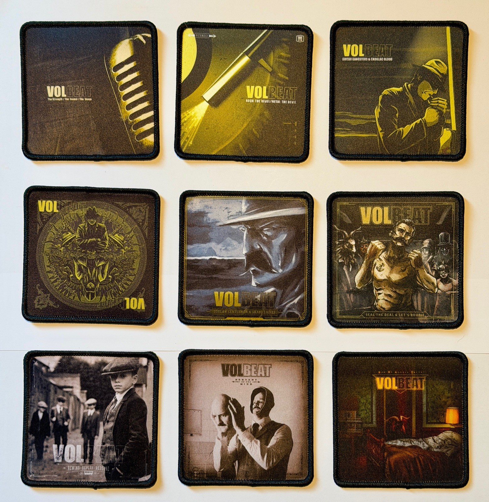 Volbeat Patches / Aufnäher - Plattencover - GOAT Tour | eBay.de