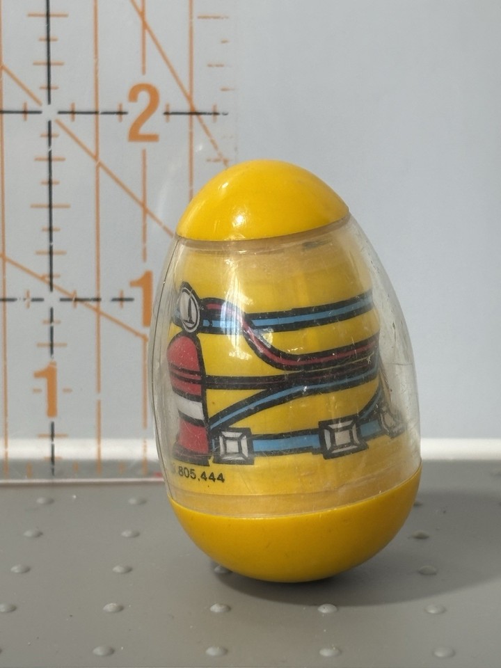 Lot of Vintage Yellow Weeble Wobble Scuba Diver Figure & Ernie Weeble ...