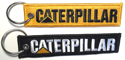 Caterpillar Embroidered Key Chain, loaders, excavators construction | eBay