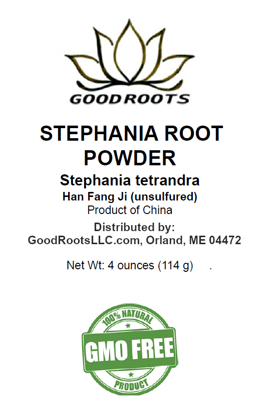 Stephania tetrandra Root Powder Han Fang Ji Plum Flower 4 oz - 1/4 ...