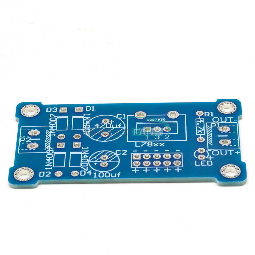 5PCS L78XX PCB LM78XX LM7805 LM7812 Fixed Regulator PCB Board FAST ...