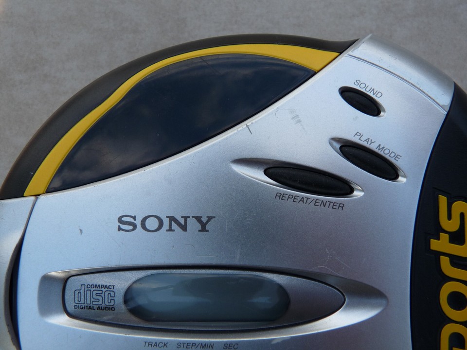 Sony D-SJ15 Sports Discman Working VG Condition | eBay