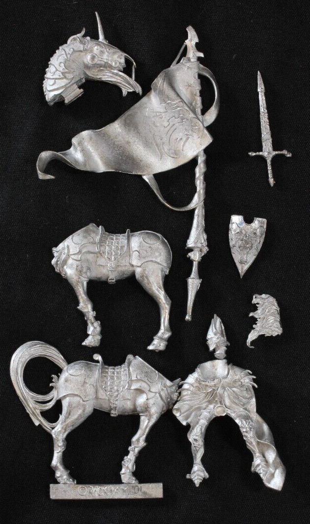 RACKHAM Confrontation ALAHAN MOUNTED STANDARD BEARER metal mini OOP ...