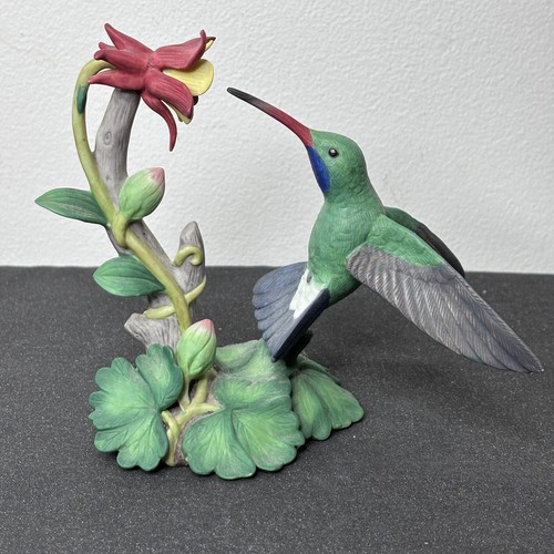 Vintage Porcelain 5" Garden Bird by Lenox "Broad-Billed Hummingbird ...