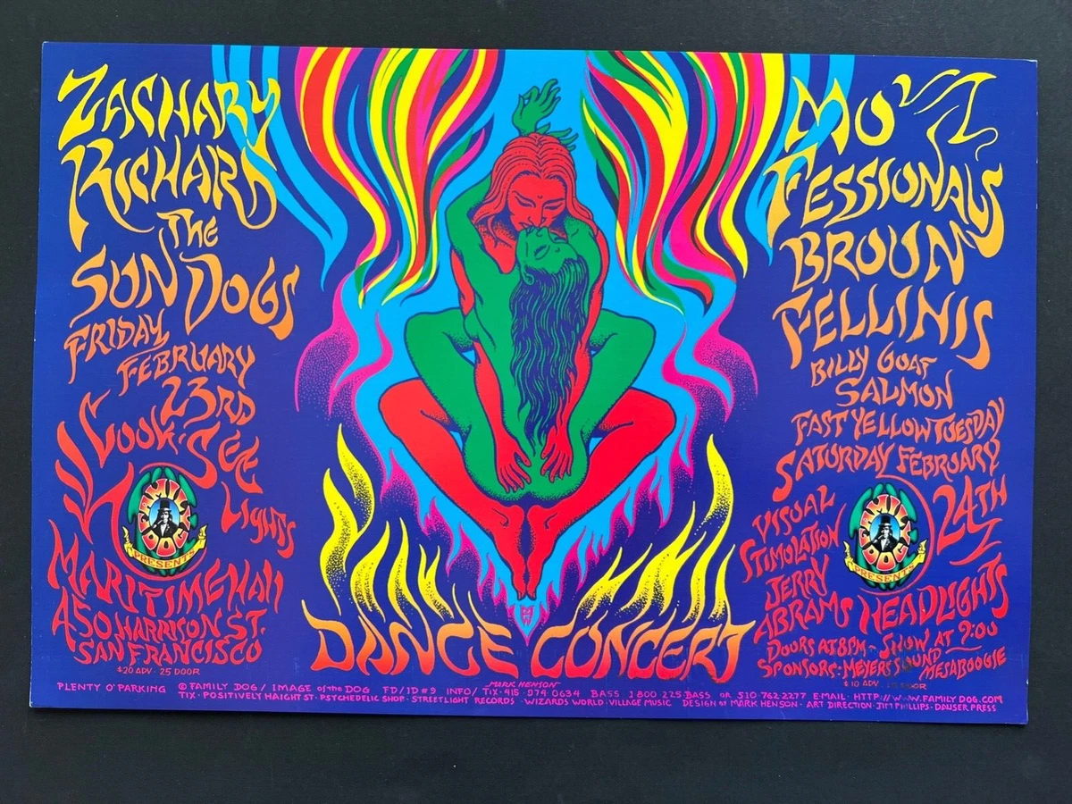 Psychedelic Concert Posters