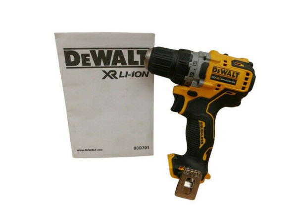 DEWALT DCD701 Brushless 12v Drill Driver - Bare Unit for sale online | eBay