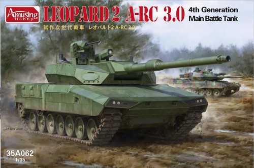 Amusing 35A062 1/35 Leopard 2 A-RC 3.0 4th Generation MBT TANK Model | eBay