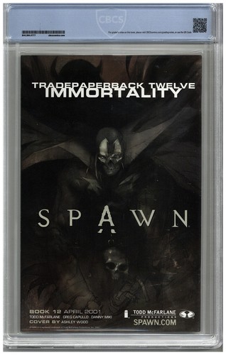 Spawn # 106 CBCS 9.6 NM+ White pages 3/2001 See photos | eBay