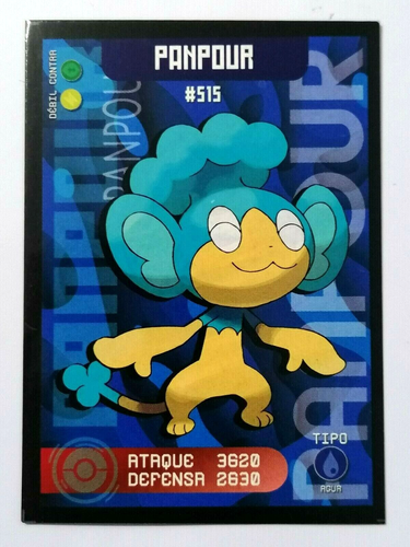 CARD POKEMON EJ VOL. I #515 PANPOUR 2020 Unova PERU South America ...