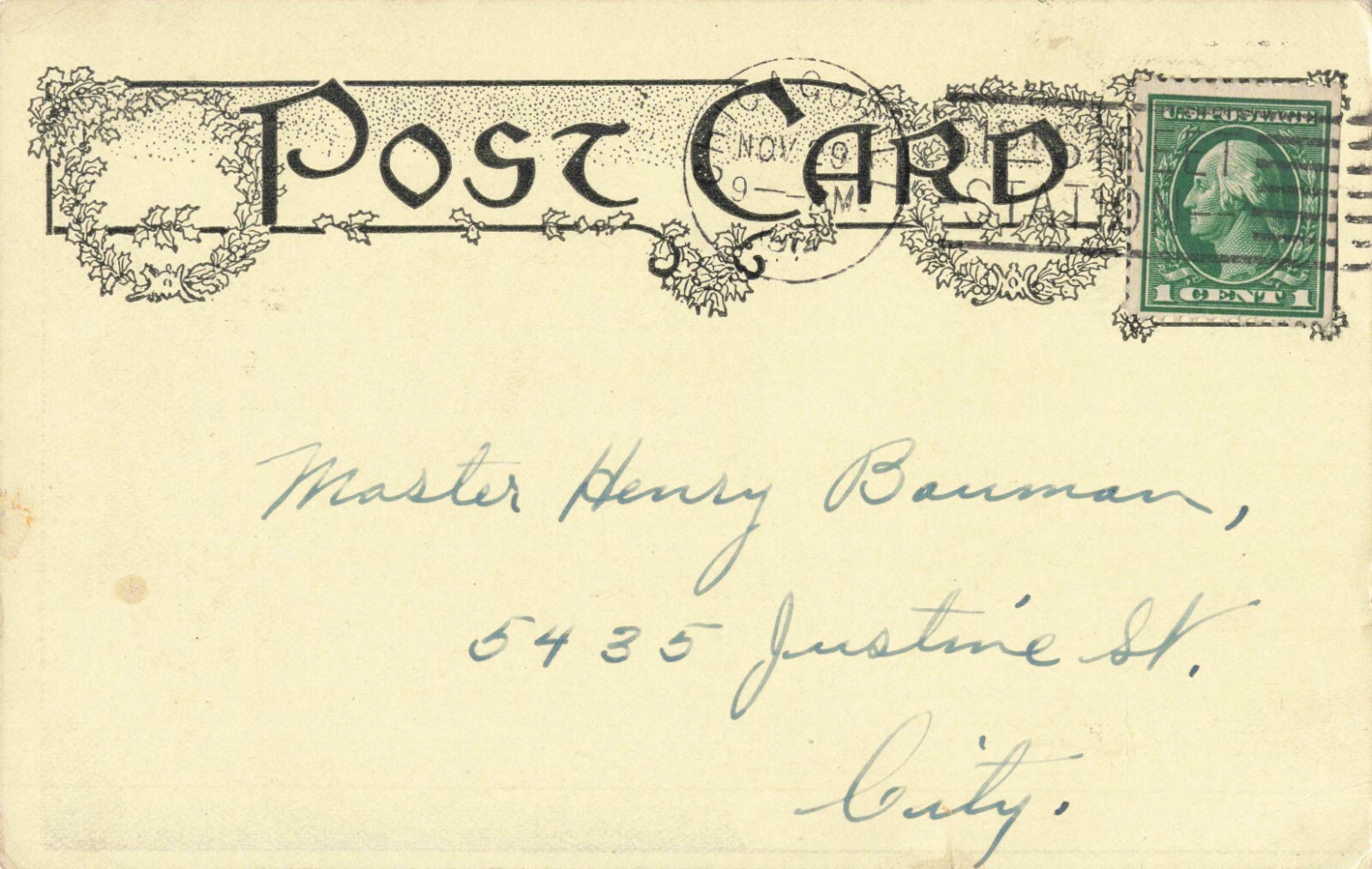 Postcard Rally Day Sunday School Card | eBay