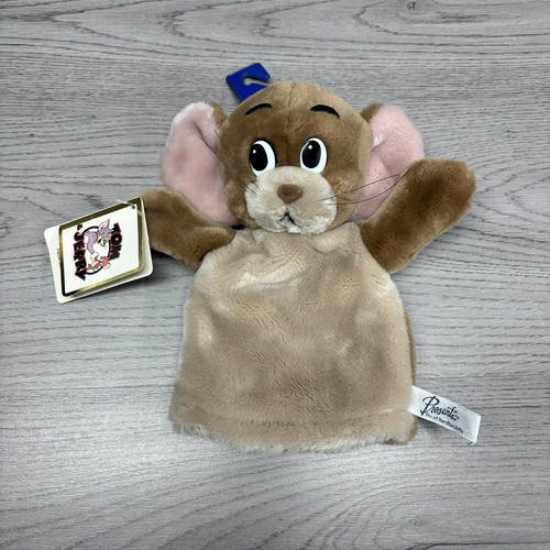 Vintage 1987 Tom & Jerry Plush Hand Puppet JERRY New Old Stock MGM ...