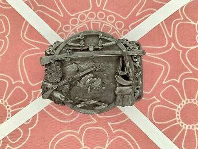 Vintage Siskiyou Belt Buckle, The Fur Trapper 1984 , 0-29 | eBay