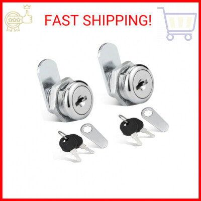 Truck Tool Box Locks, 2-Pack 5/8" Cylinder Key Alike Cam Lock ...