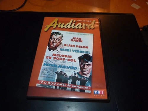 DVD "MELODIE EN SOUS-SOL" Alain DELON, Jean GABIN / Collection AUDIARD ...
