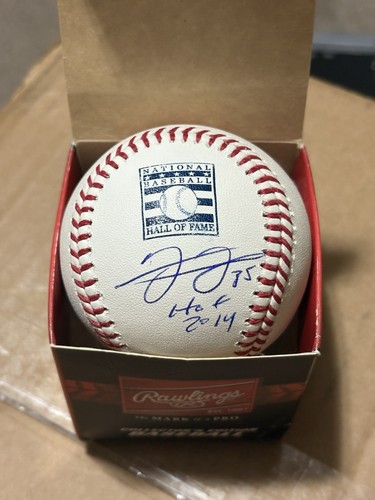 Frank Thomas Chicago White Sox Autographed HOF MLB Baseball W ...