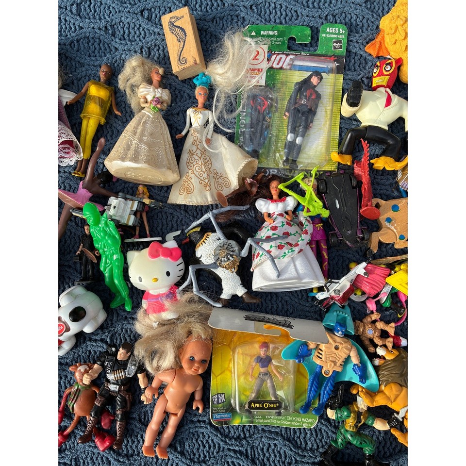 Kids Meal - Toy Box - Junk Drawer 100+ Mixed Lot Vintage Toys #8 McDs ...