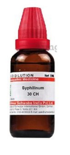 @ Dr Willmar Schwabe Syphilinum Dilution 30 CH Homeopathic Medicine ...