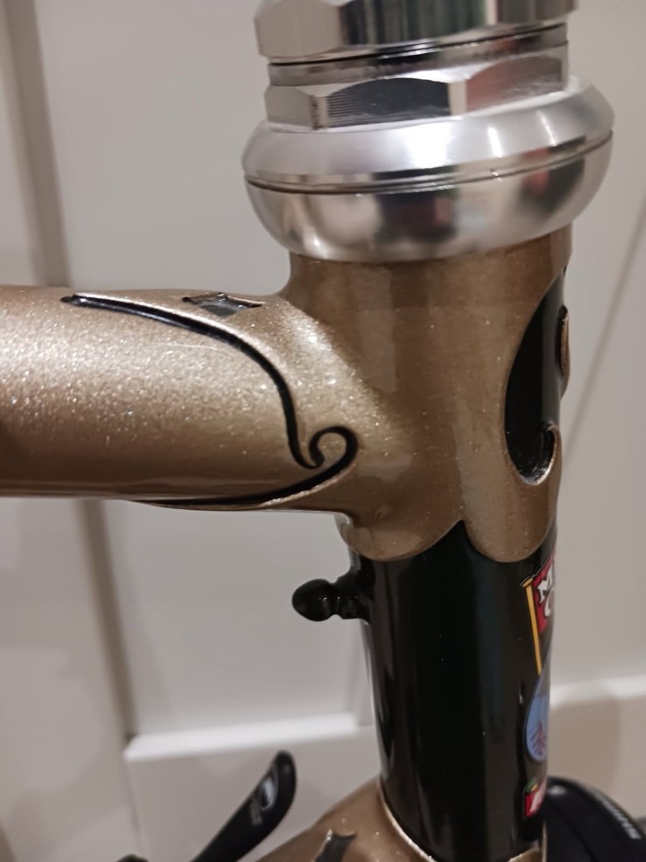 1991 Gold, Green & Black Mercian Vincitore Special Road Frame | eBay UK