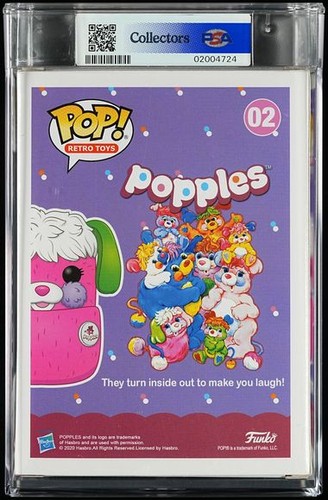 Prize Popple Retro Toys Popples Chase 02 Funko Pop! PSA 8.5 NM-MT+ | eBay