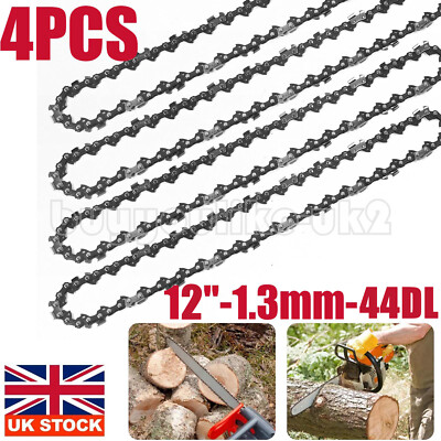 4PCS 12" 30cm Chainsaw Saw Chains Fits FERREX 40V FS-AKS 4030 FS ...