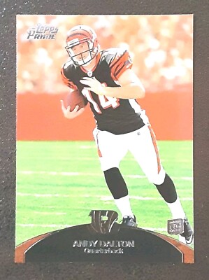 ANDY DALTON ROOKIE 2011 Topps Prime #113 RC Bengals. D1D | eBay