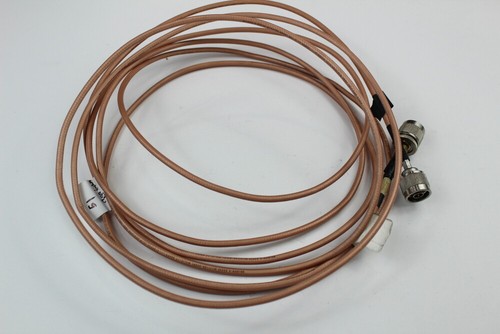 THERMAX M17/158-00001 MIL-C-17 Cable 200" with N type male connector | eBay