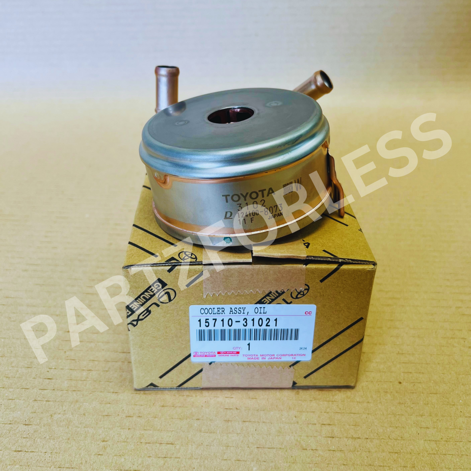 15710-31021 TOYOTA COOLER ASSY, OIL Highlander Sienna Venza Lexus RX330 ...